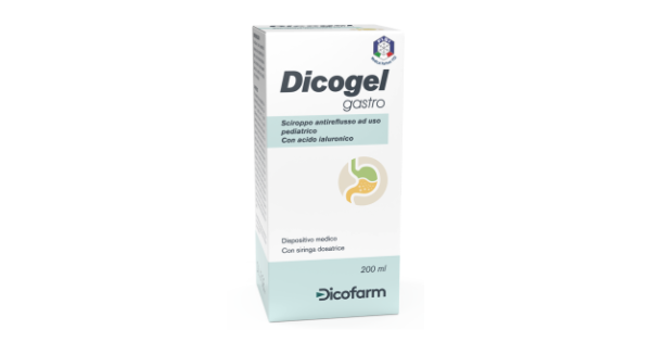 Dicogel Gastro Sciroppo antireflusso per bambini