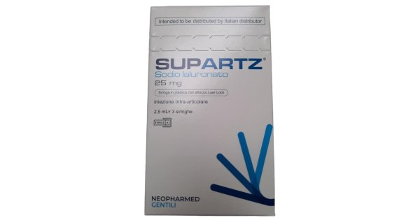 Supartz Sir Intra-art 2,5ml 3p