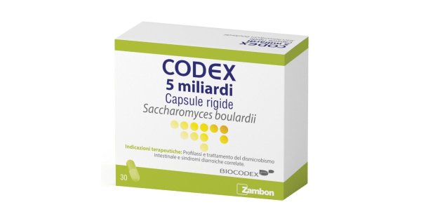 Codex*30cps 5mld 250mg