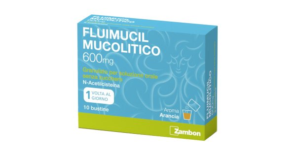 Fluimucil Mucol*os 10bust600mg